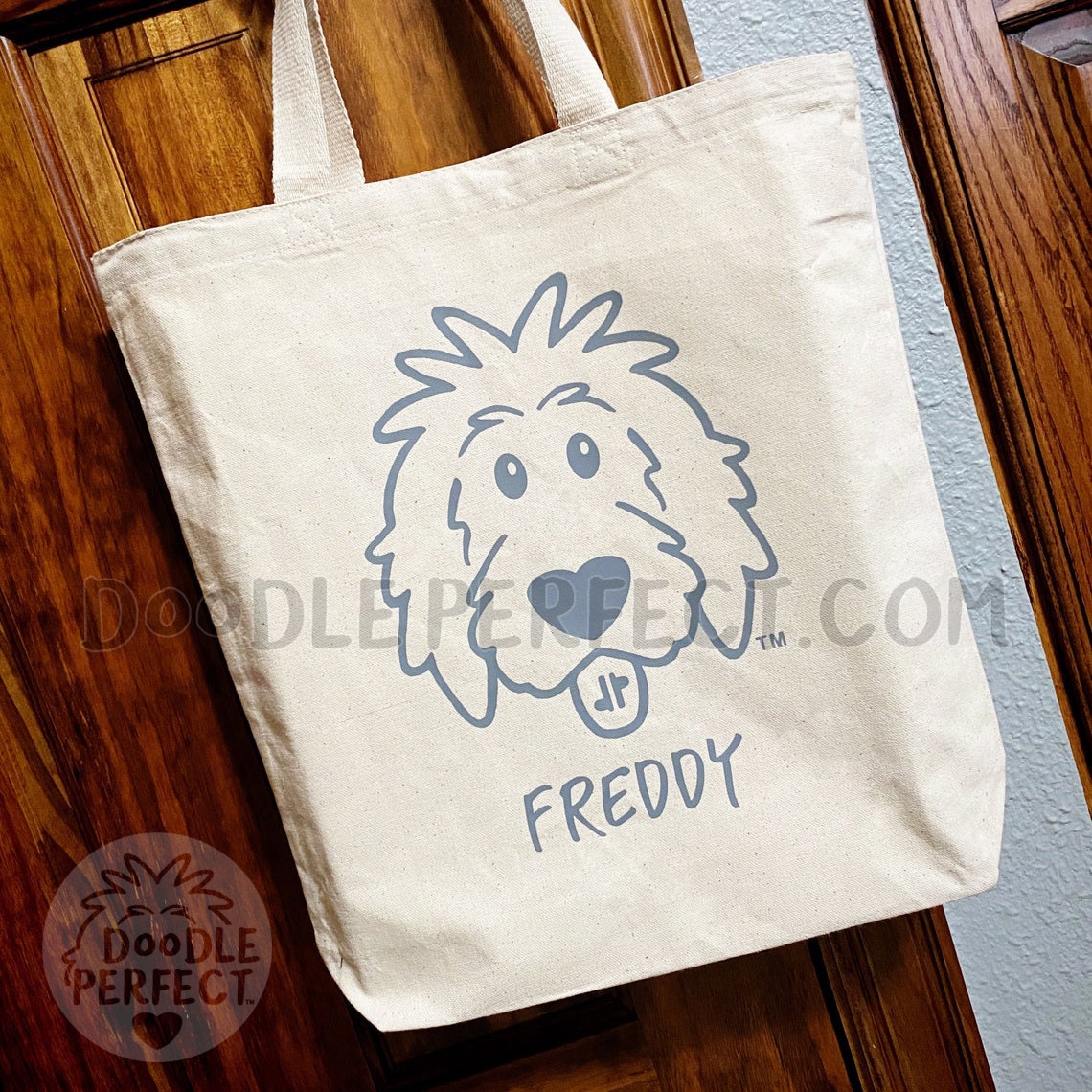 Personalized Doodle Tote Bags Doodle Tote Doodle Bag Doodle | Etsy