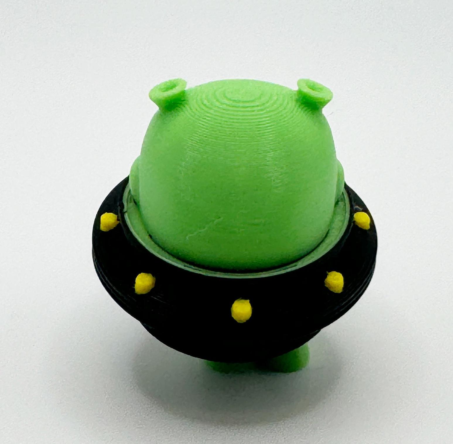 Alien Desk Accessories, 3D Printed Desk Pet, Articulating Animal, Gift ...