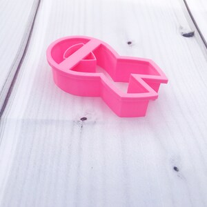 Awareness Ribbon Cookie Cutter, Custom Cookie Cutter, Party Favor, 3D ...