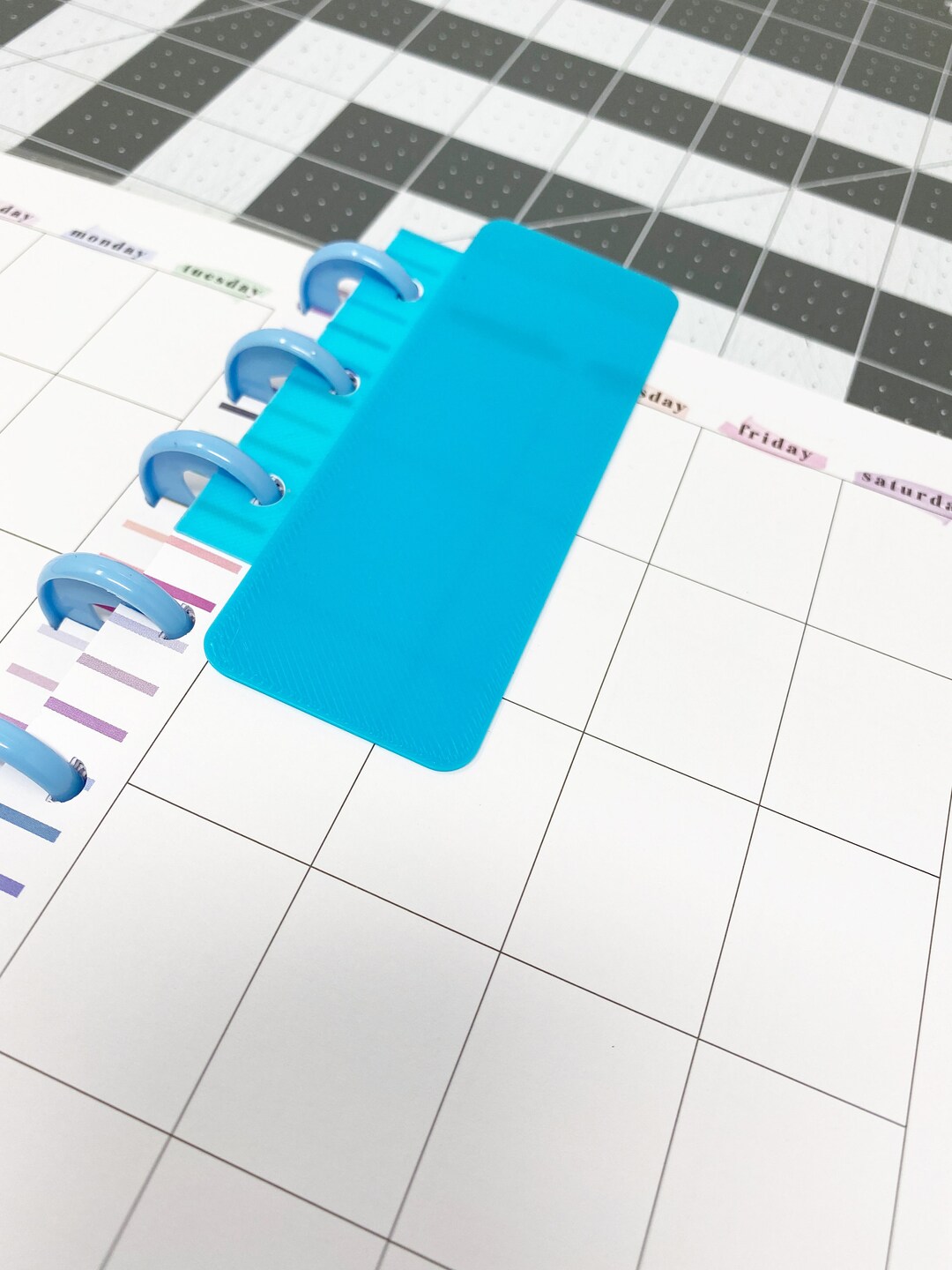 Happy Planner Mini Bookmark Tabs, Customized for Planner Discs, Happy ...