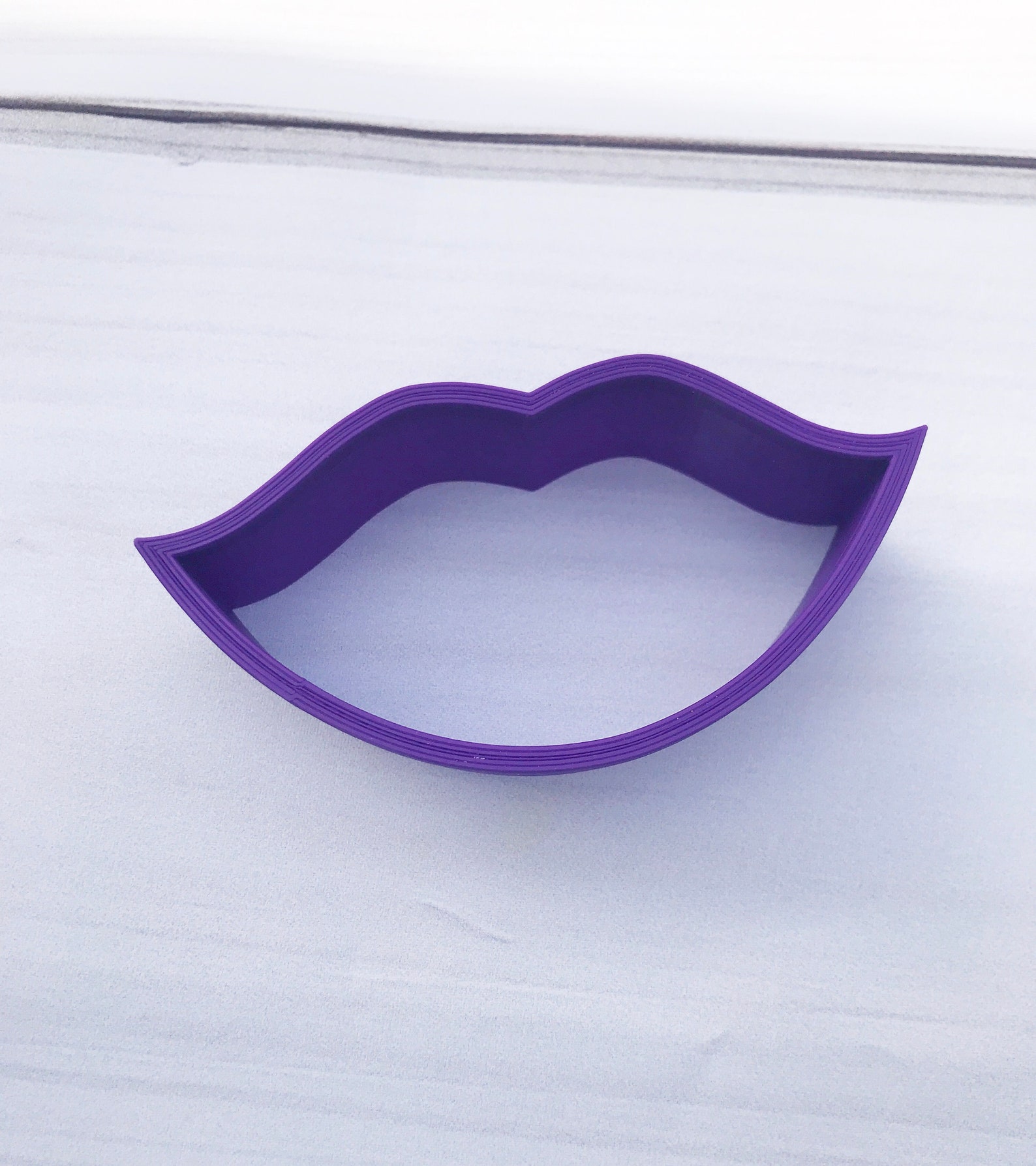 Lips Cookie Cutter Smile Cookie Cutter Party Favor 3D - Etsy