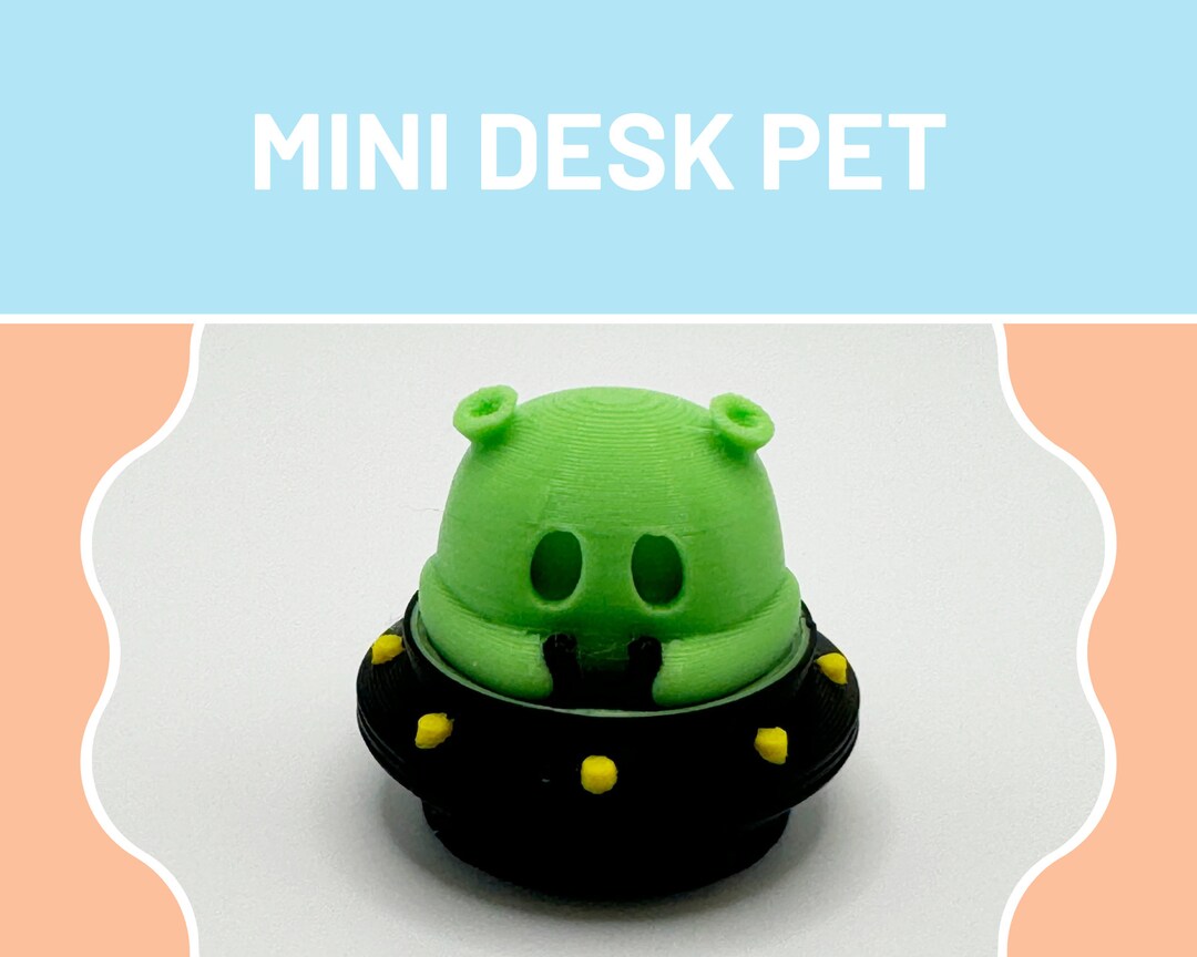 Alien Desk Accessories, 3D Printed Desk Pet, Articulating Animal, Gift ...
