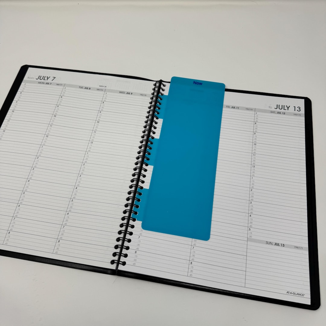 3D Printed Planner Bookmark Tab | Custom Bookmark Divider for Journals ...