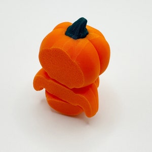Pumpkin Desk Accessories, 3D Printed Desk Pet, Articulating Animal ...