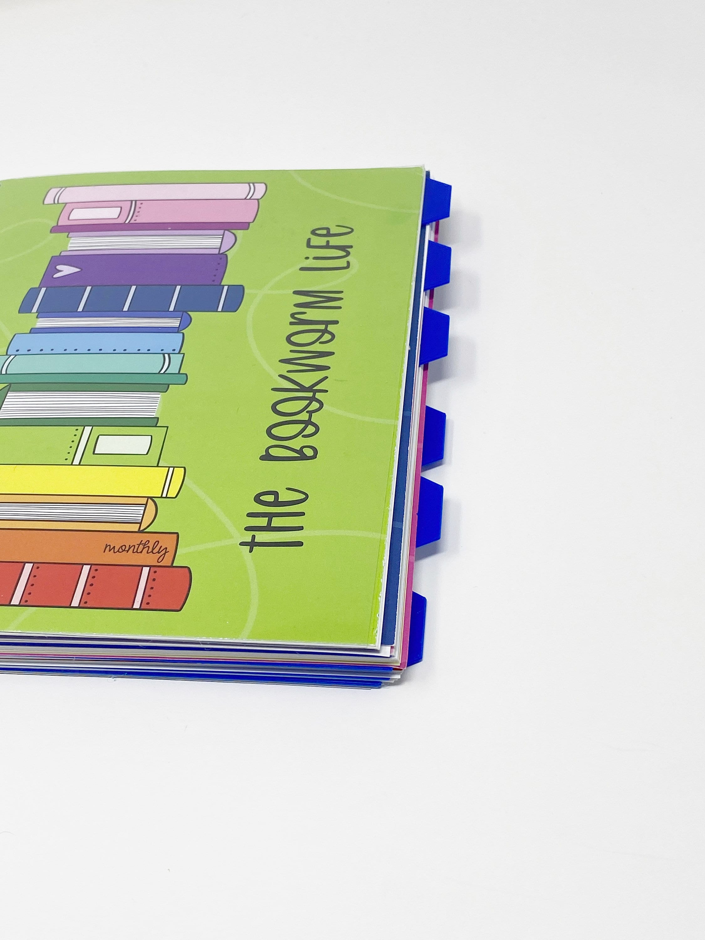 Tabbed Dividers for the Bookworm Life Reading Planner, Planner Dividers ...