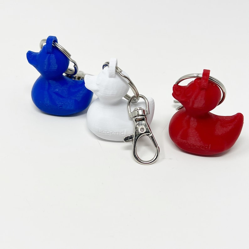 Duck Keychain Bulk, Cruising Ducks, 3D Printed Duck, Cruise Gift ...