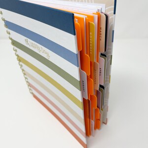 Happy Planner Classic Twin Loop Planner Inserts, Planner Divider Tabs ...