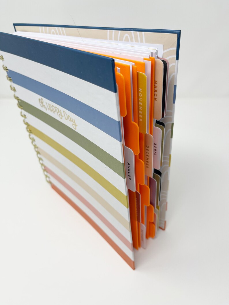 Happy Planner Classic Twin Loop Planner Inserts, Planner Divider Tabs ...