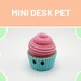 Owl Desk Accessories, 3D Printed Desk Pet, Articulating Animal, Gift ...