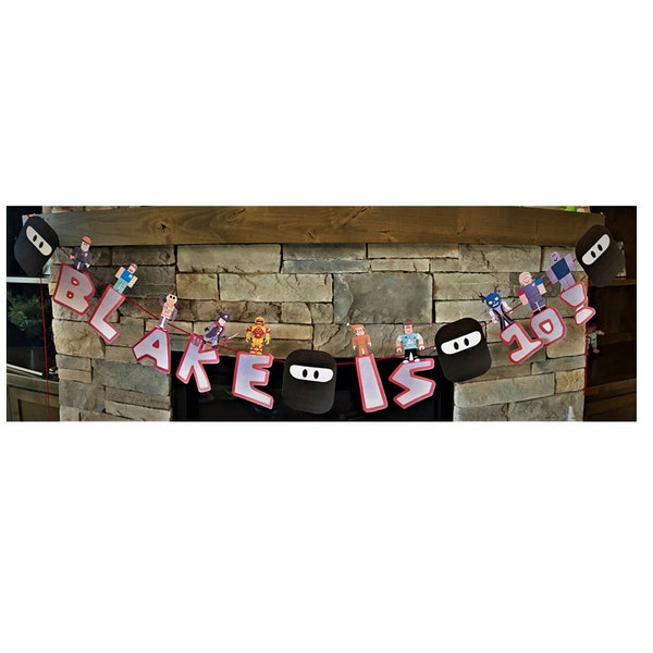Roblox Banner - Etsy Australia