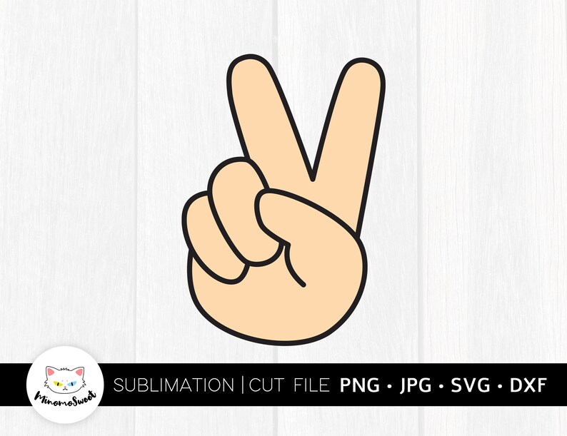 Peace Hand Sign SVG / PNG / DXF Peace Sign Hand Gesture V Sign Peace ... Peace Hand Sign SVG / PNG / DXF Peace Sign Hand Gesture V Sign Peace ...
