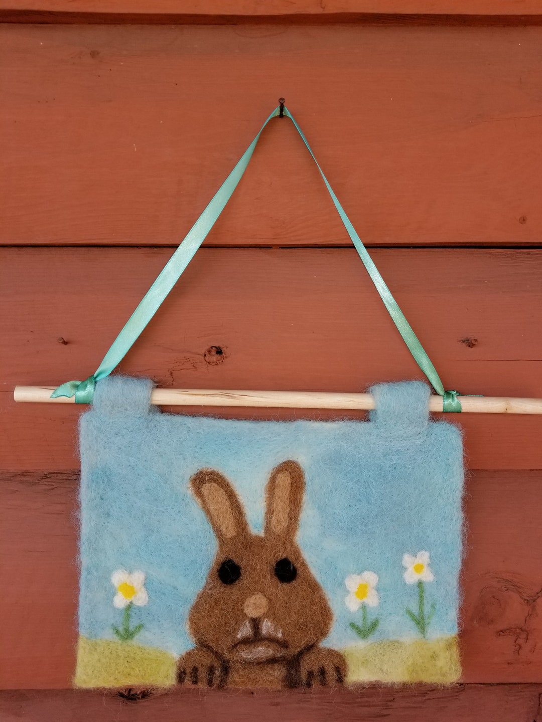 Felted Alpaca Wall Hanging - Etsy