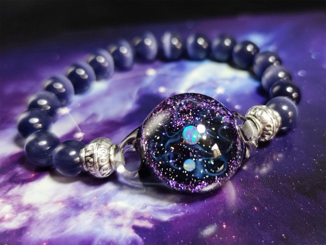 Custom Space Planet Bracelet,personalized Black Hole Planet Bracelet ...