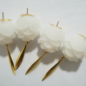 Princess Lotus Flower Earrings Tears of the Kingdom Earrings ...