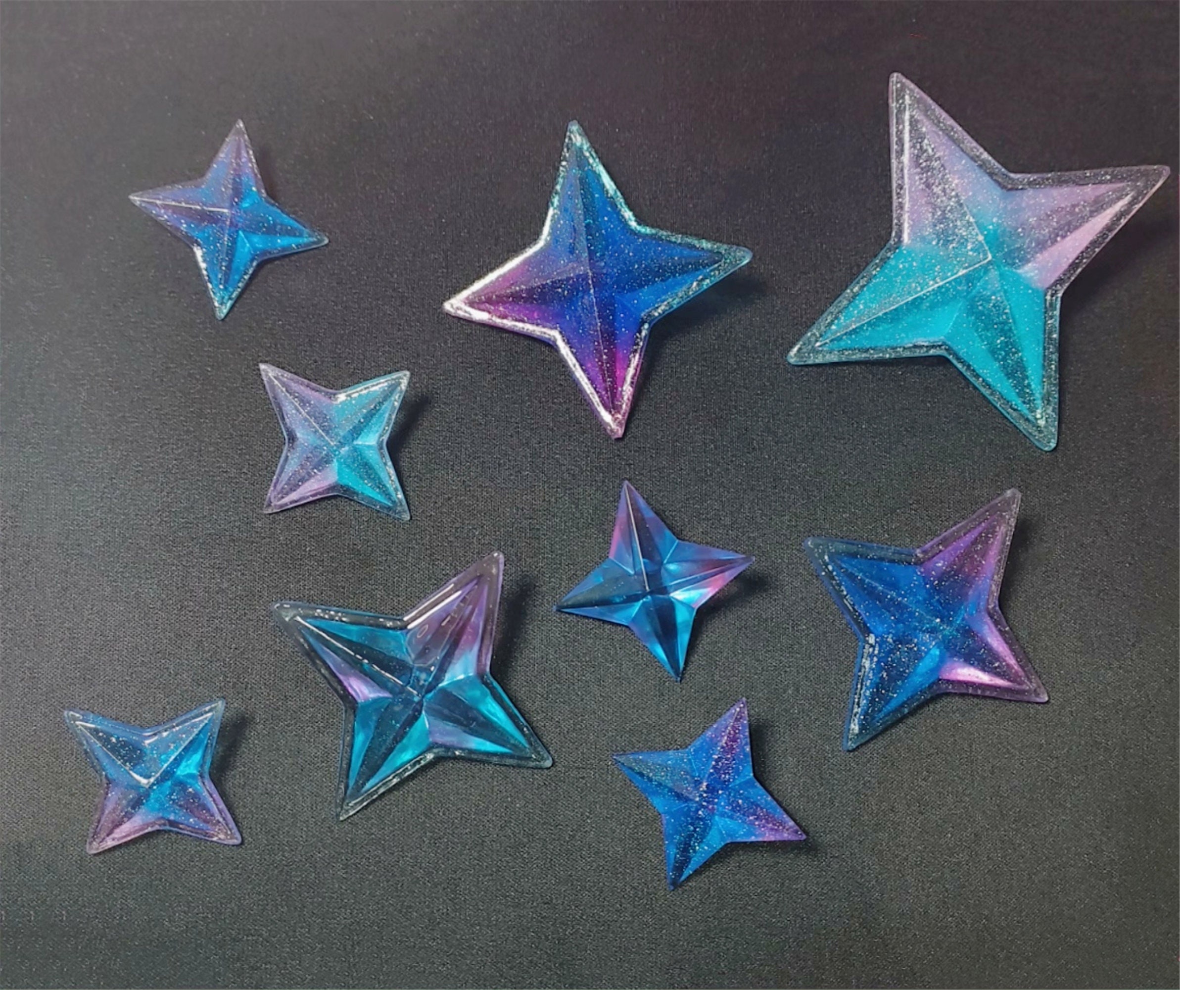 Wish Rare Primogems Pendant,transparent 3D Star Primogems Keychain ...