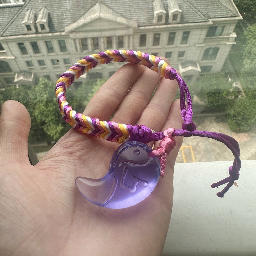 Custom Tears of the Kingdom Time Tears Anklet Secret Stones Gem Cosplay ...