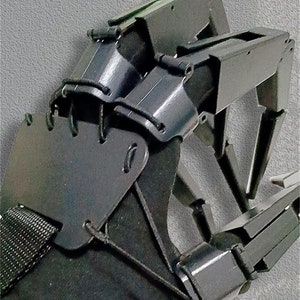 New Halloween Party Articulated Skeleton Fingers Cosplay Gloves, Skull ...