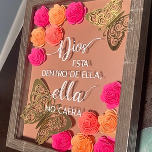 Shadow Box Cristiano/ Christian 8X8 Frame - Etsy