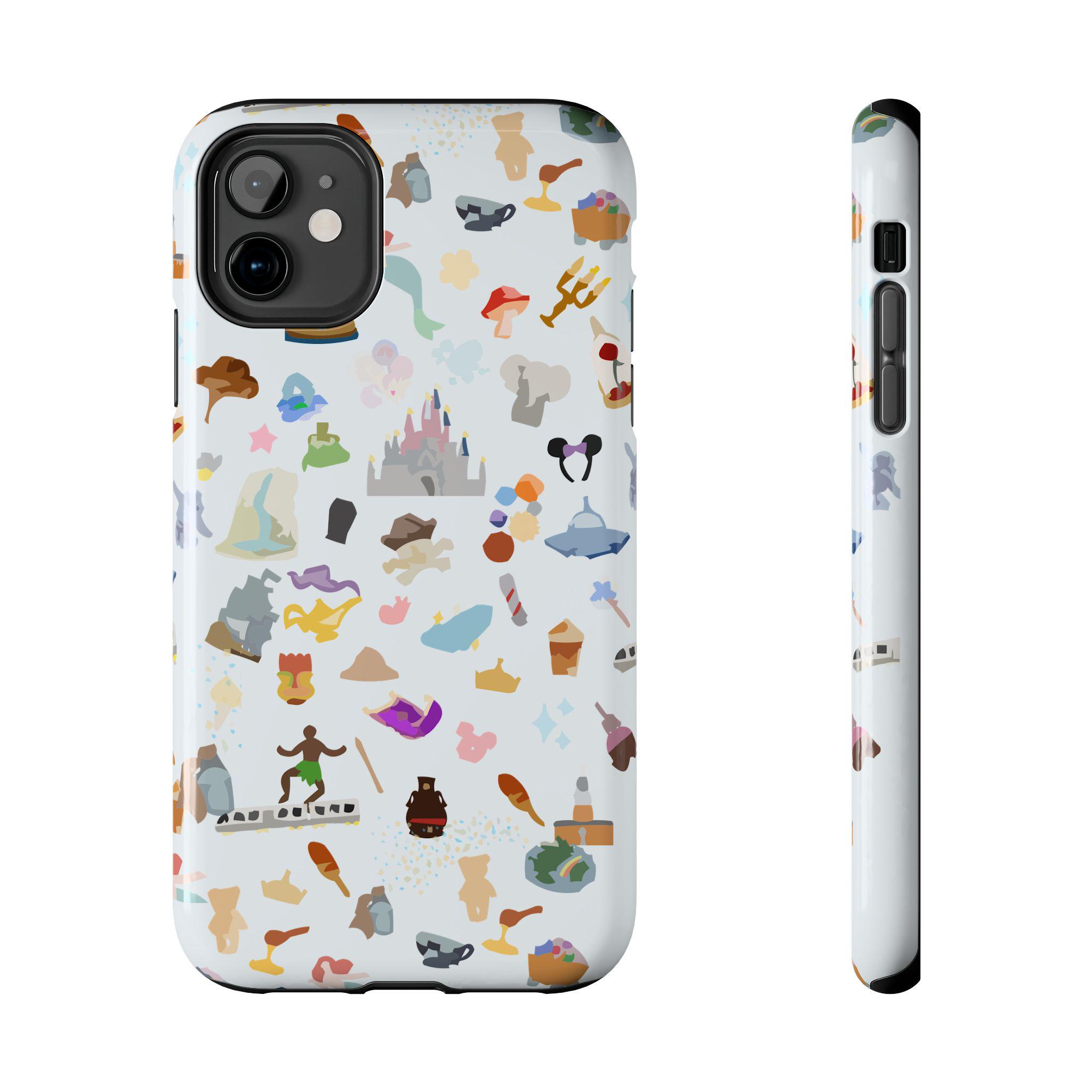Magical Fairy Tale Theme Park Collage Phone Case - Tough Phone Cases ...
