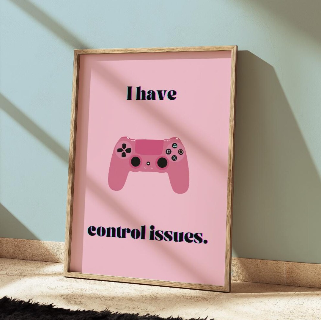 Gamer Girl Matte Poster: Funny Gaming Quote Art Print - Etsy