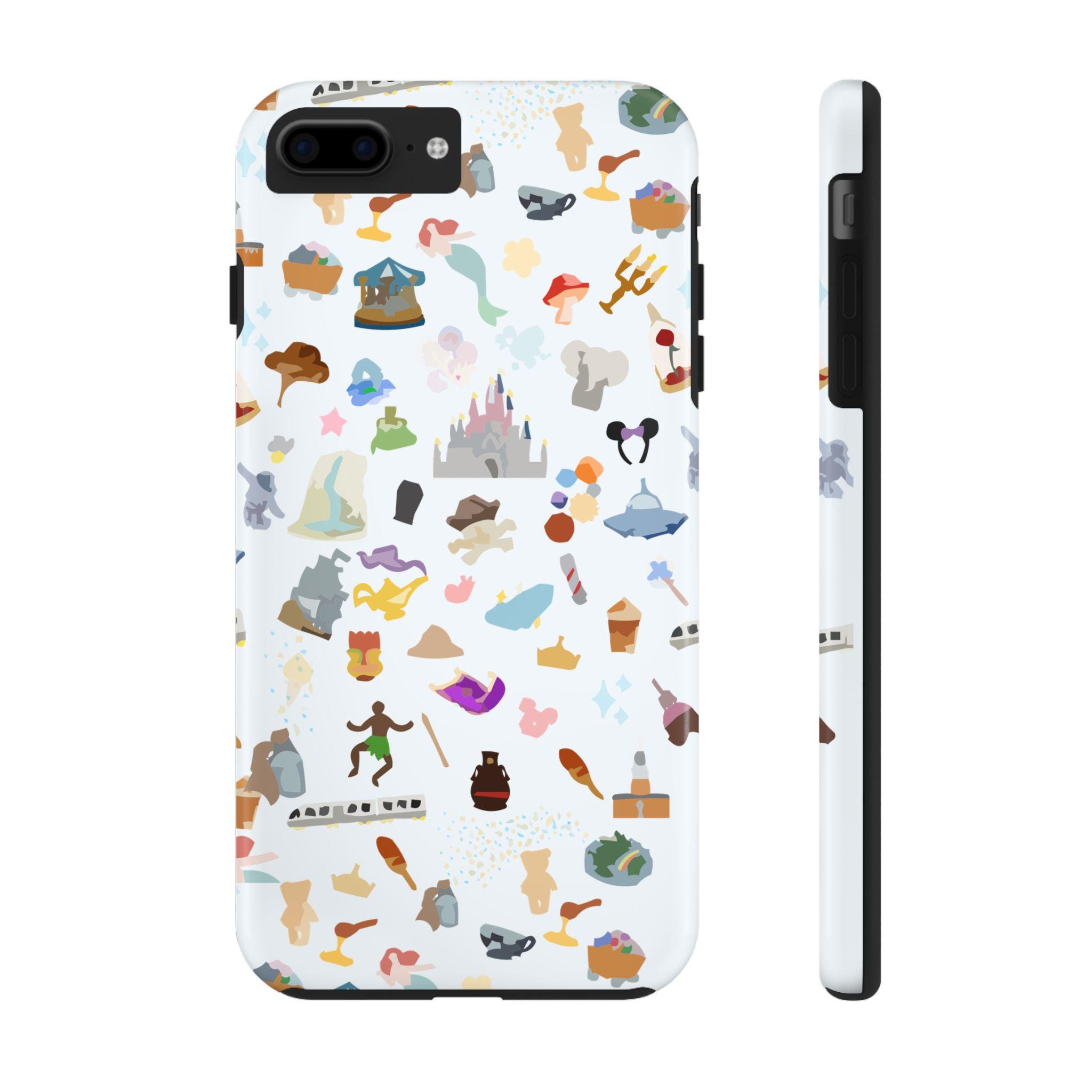Magical Fairy Tale Theme Park Collage Phone Case - Tough Phone Cases ...