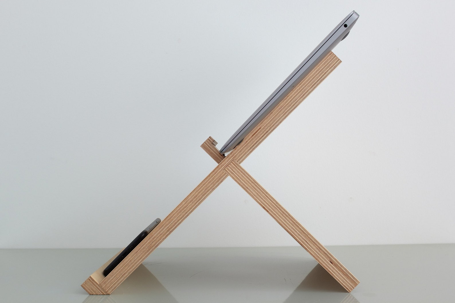 Stylish Ergonomic Plywood Laptop Stand - Etsy