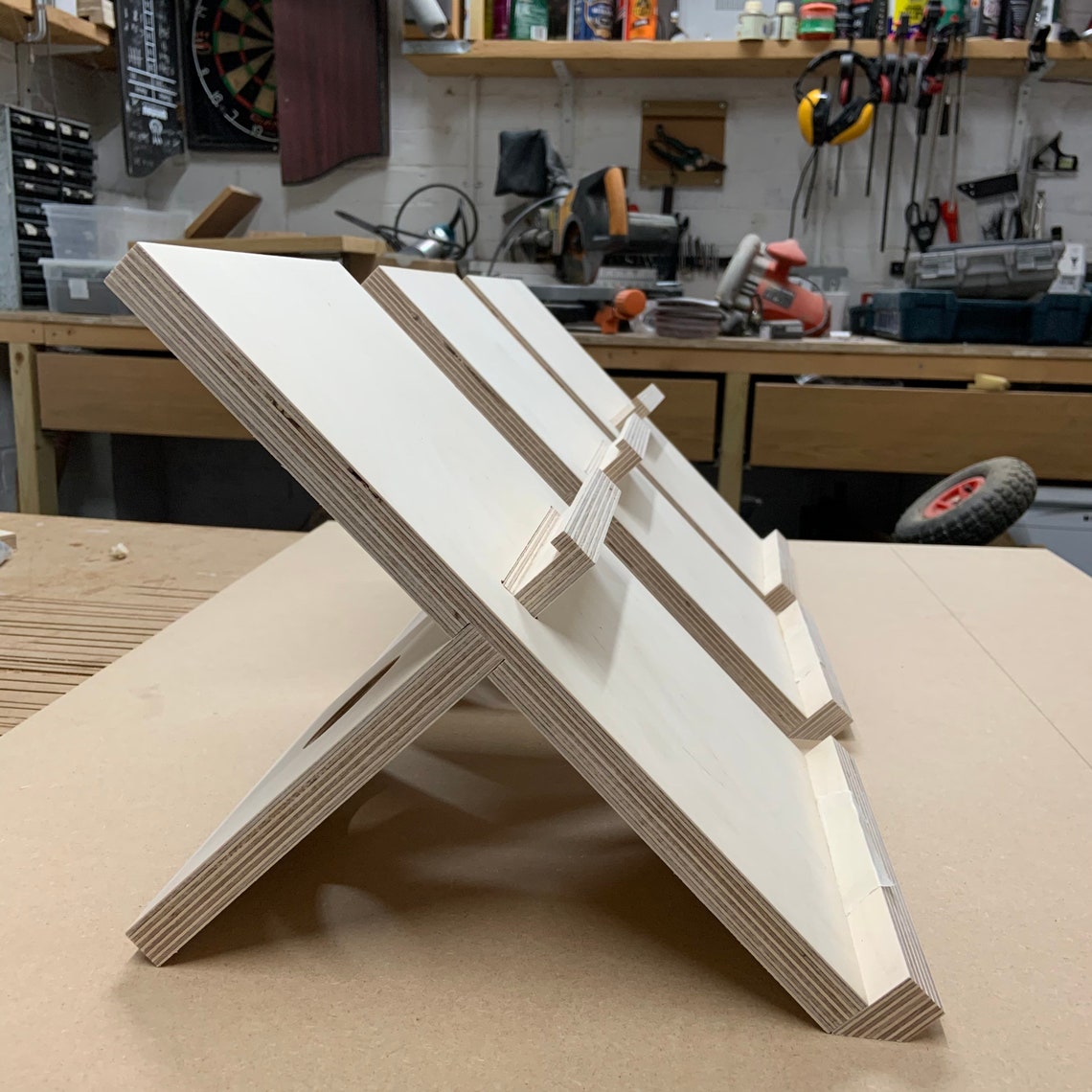 Stylish Ergonomic Plywood Laptop Stand - Etsy