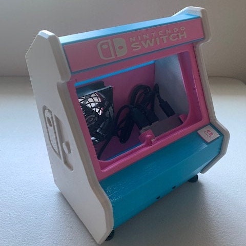 Nintendo Switch Arcade Cabinet fits Original Switch FREE - Etsy UK