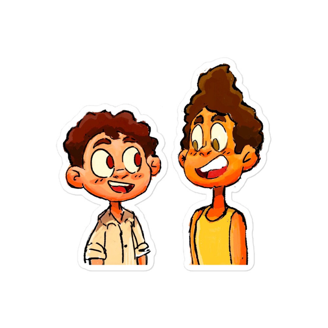 Luca and Alberto Stickers - Etsy