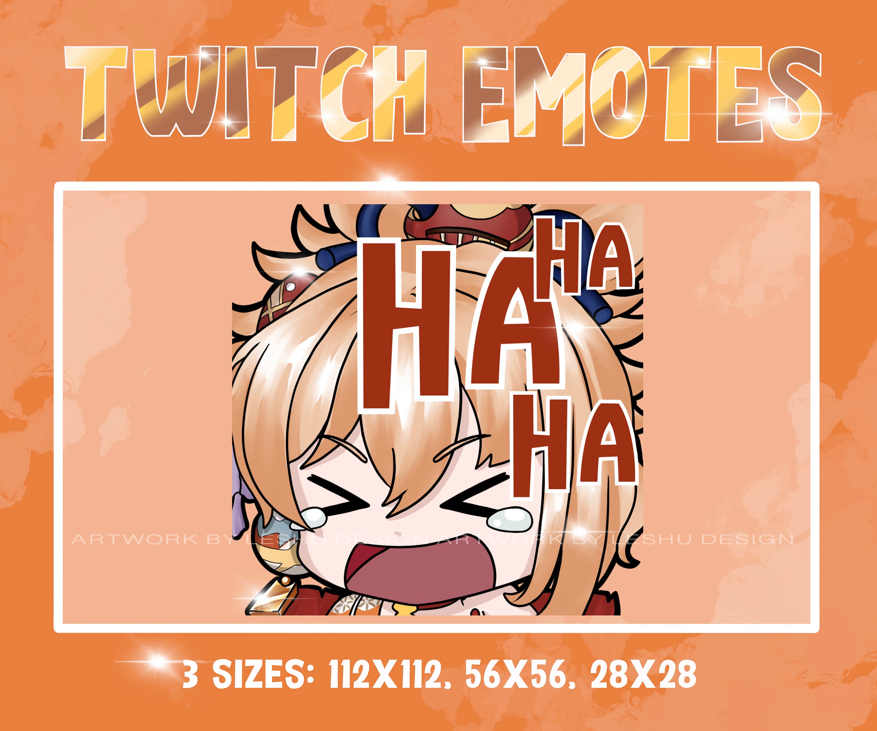 Twitch emotes Set Raiden Genshin Impact Gaming emote Kazuha anime ...