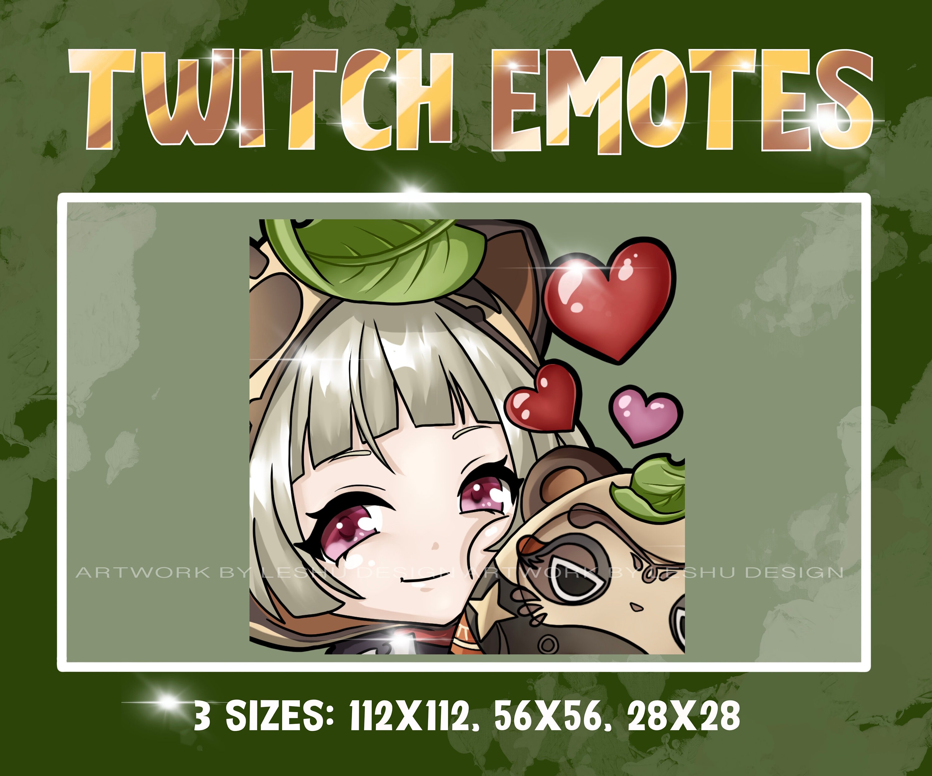 Twitch Emotes Set, Ayaka, Raiden, Yae, Kazuha, Sayu, Yoimiya, Stream ...