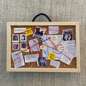 Miniature Evidence Board 1:12 Scale - Etsy