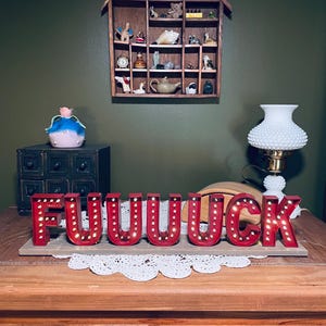 Custom Mini Marquee Lighted Sign basic - Etsy