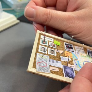 Digital Download: DIY Miniature Evidence Board - Etsy