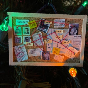 Miniature Evidence Board 1:12 Scale - Etsy