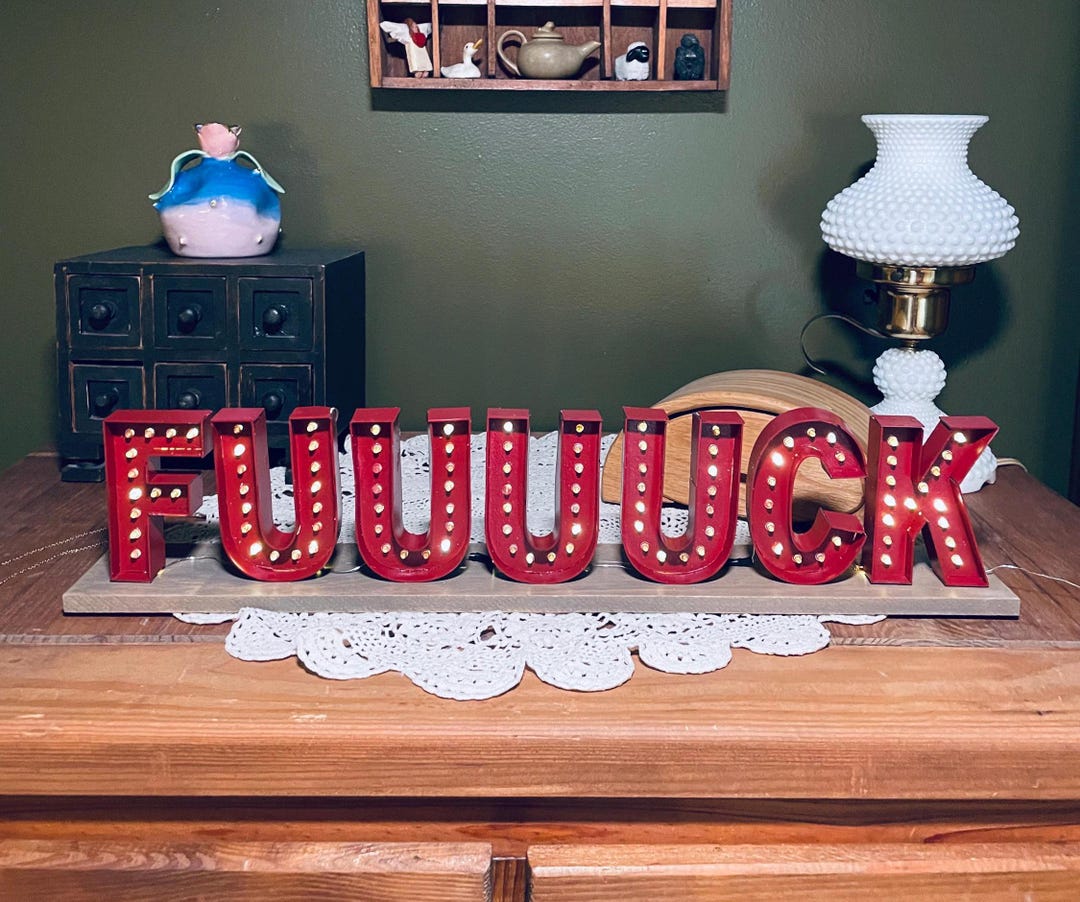 Custom Mini Marquee Lighted Sign basic - Etsy