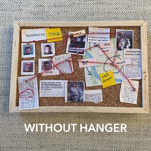Miniature Evidence Board 1:12 Scale - Etsy