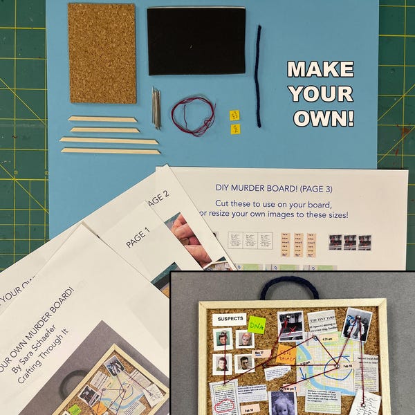 Evidence Board - Etsy