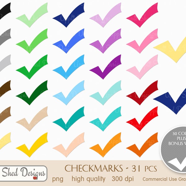 Check Mark Stickers - Etsy