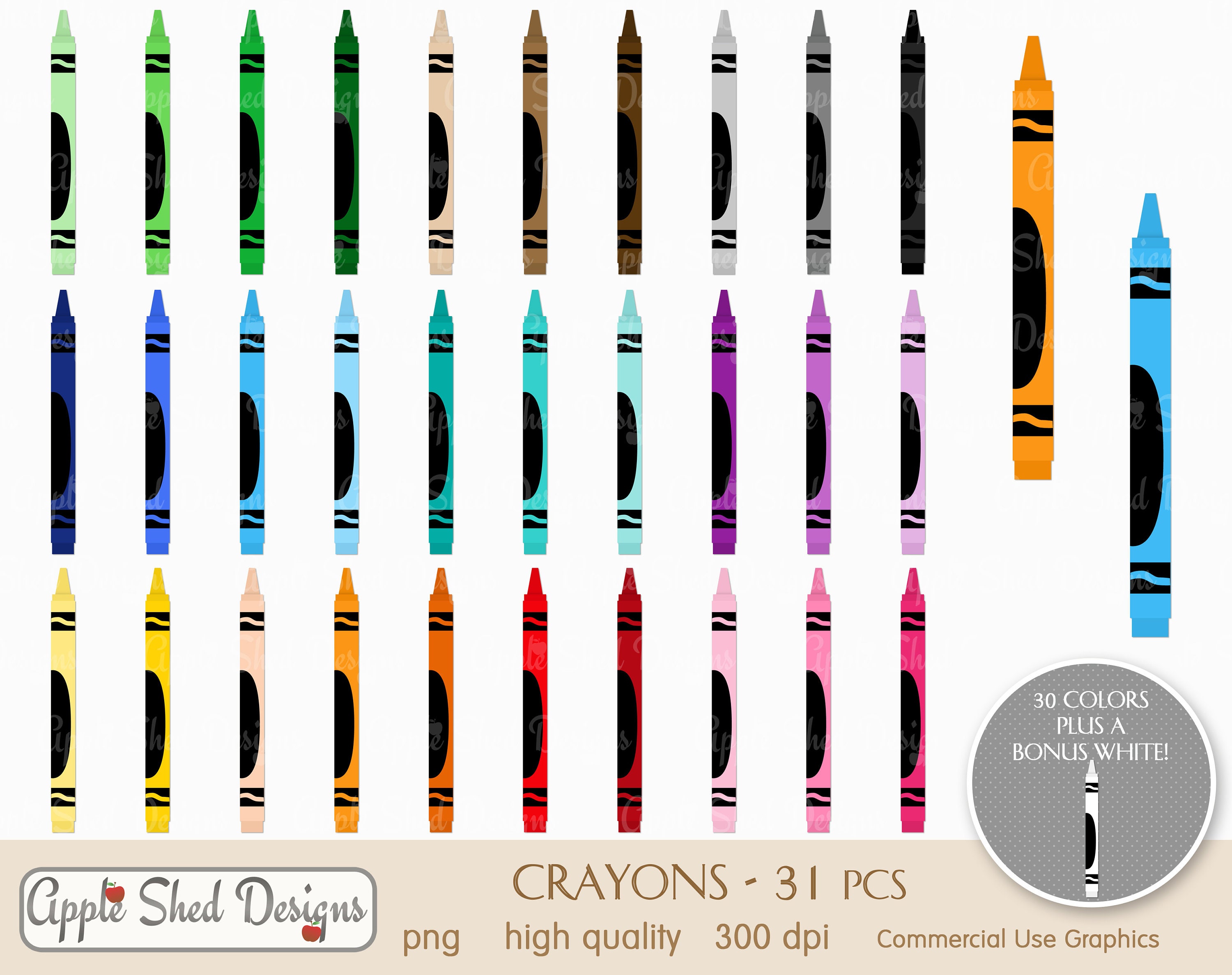 Crayola Crayons Clip Art