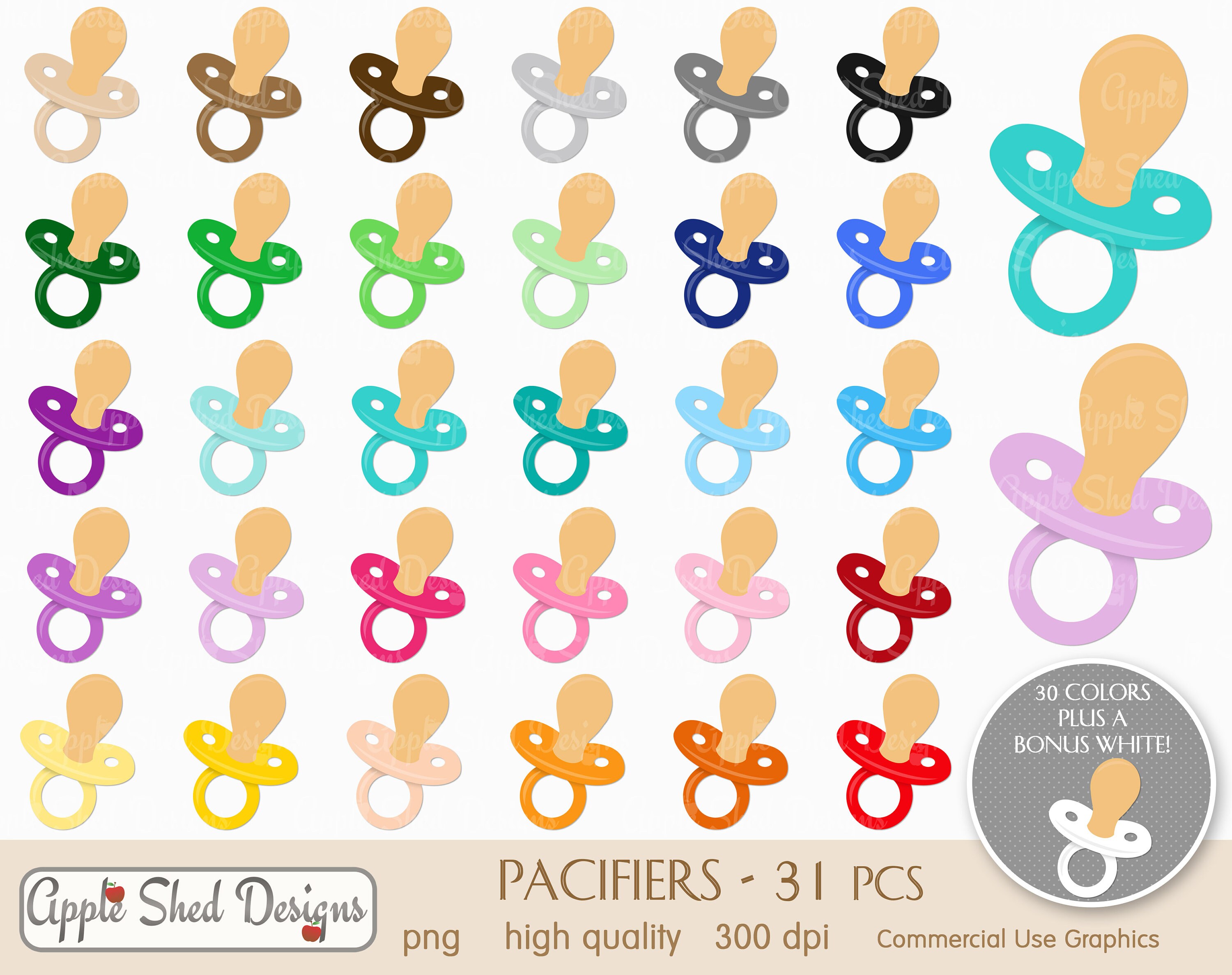 Pacifier Clip Art