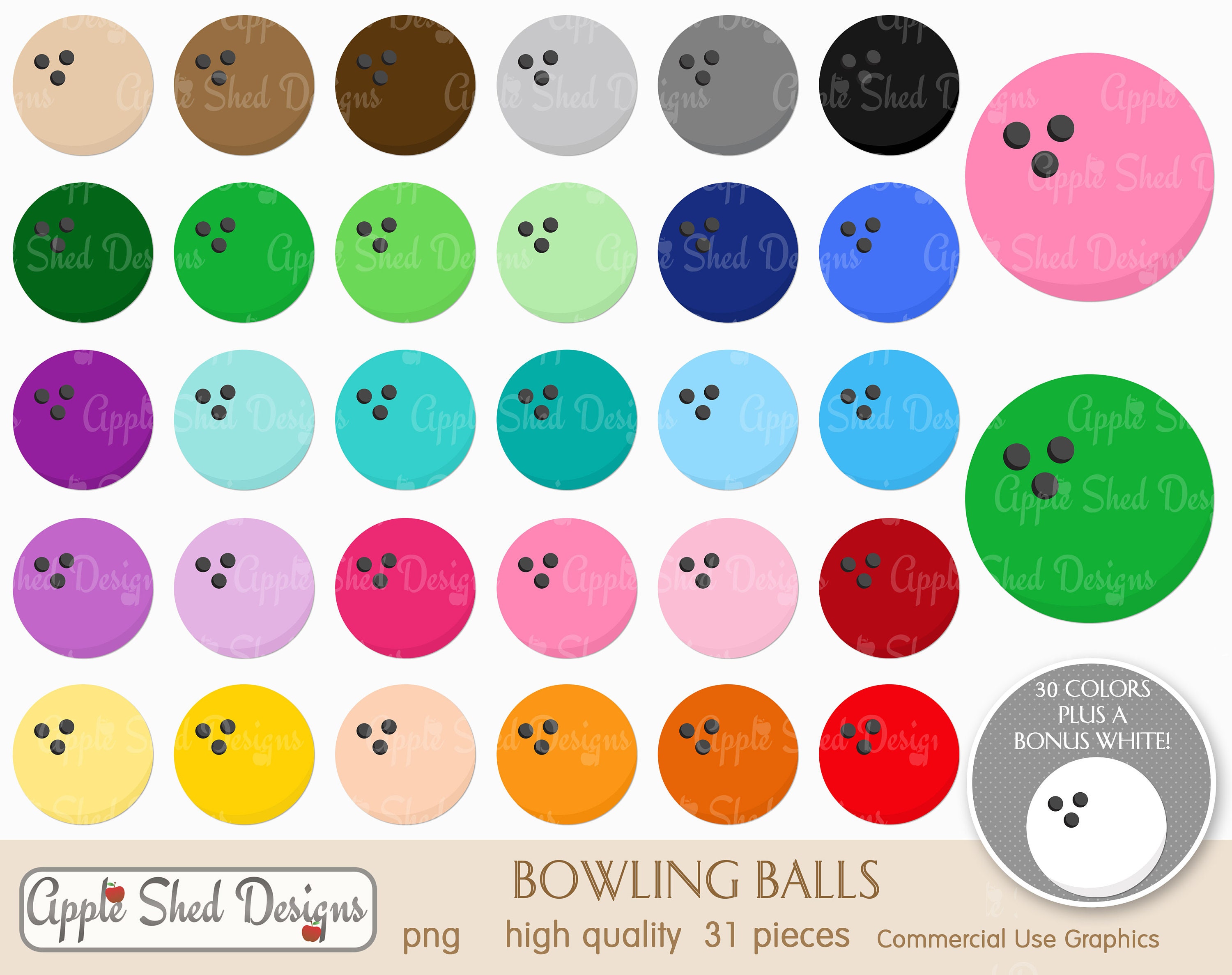 Bowling Ball Clipart