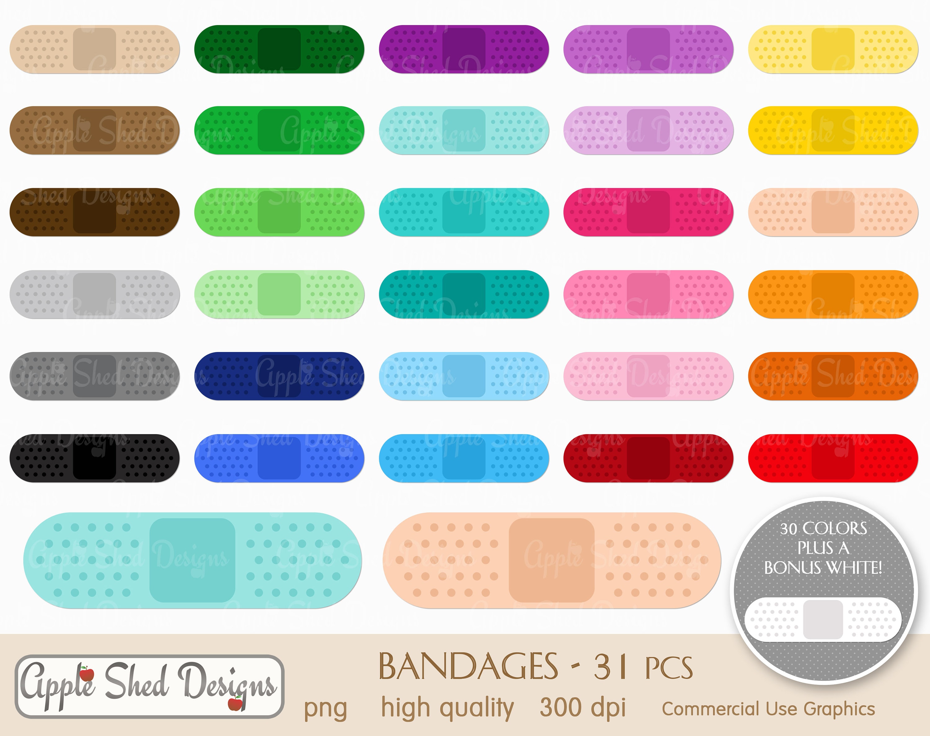 Band Aid Clipart