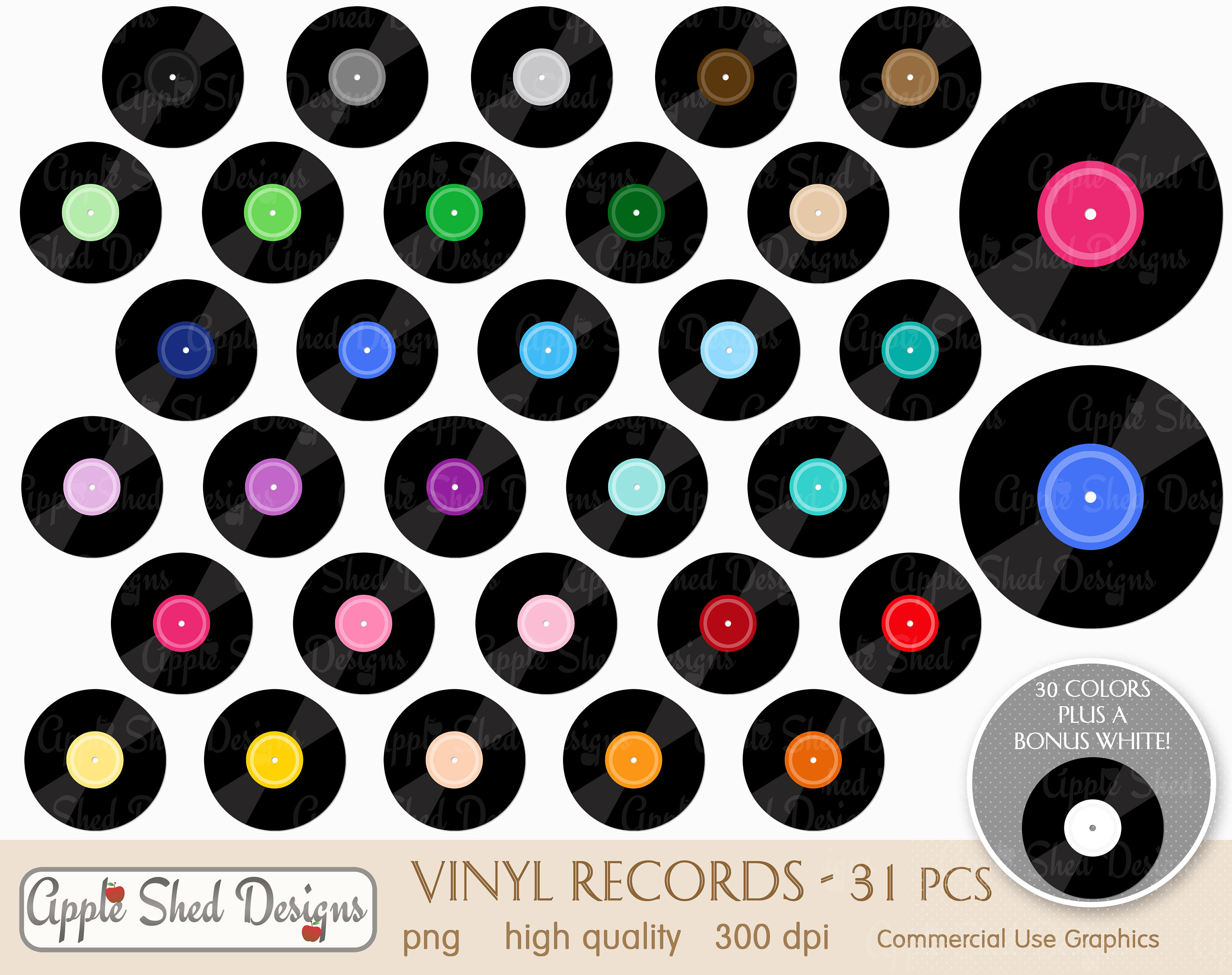 Record Clipart
