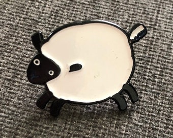 Black Sheep Hard Enamel Pin - Etsy