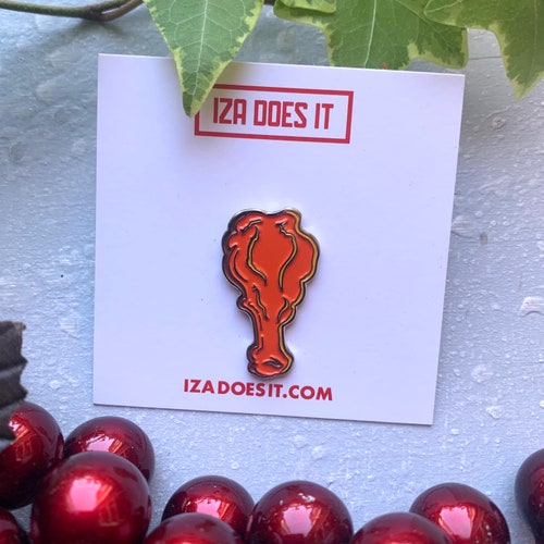 Buffalo Wing Pin Flat Wing Pin Chicken Wing Enamel Pin - Etsy