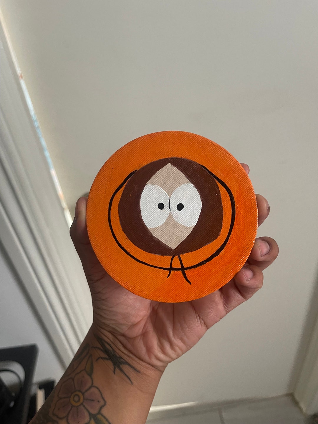 Circle Character Paintings - Etsy