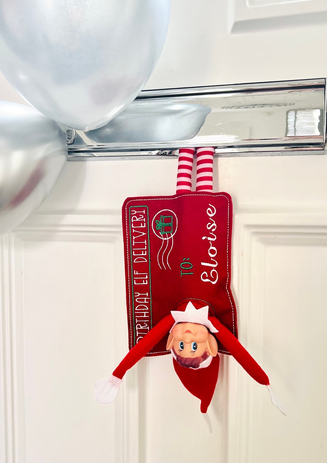 Birthday Elf Delivery Elf Arrival Birthday Envelope, Birthday Mail ...