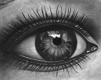 Eye Artwork Eye Art Print Eyes Painting - Etsy