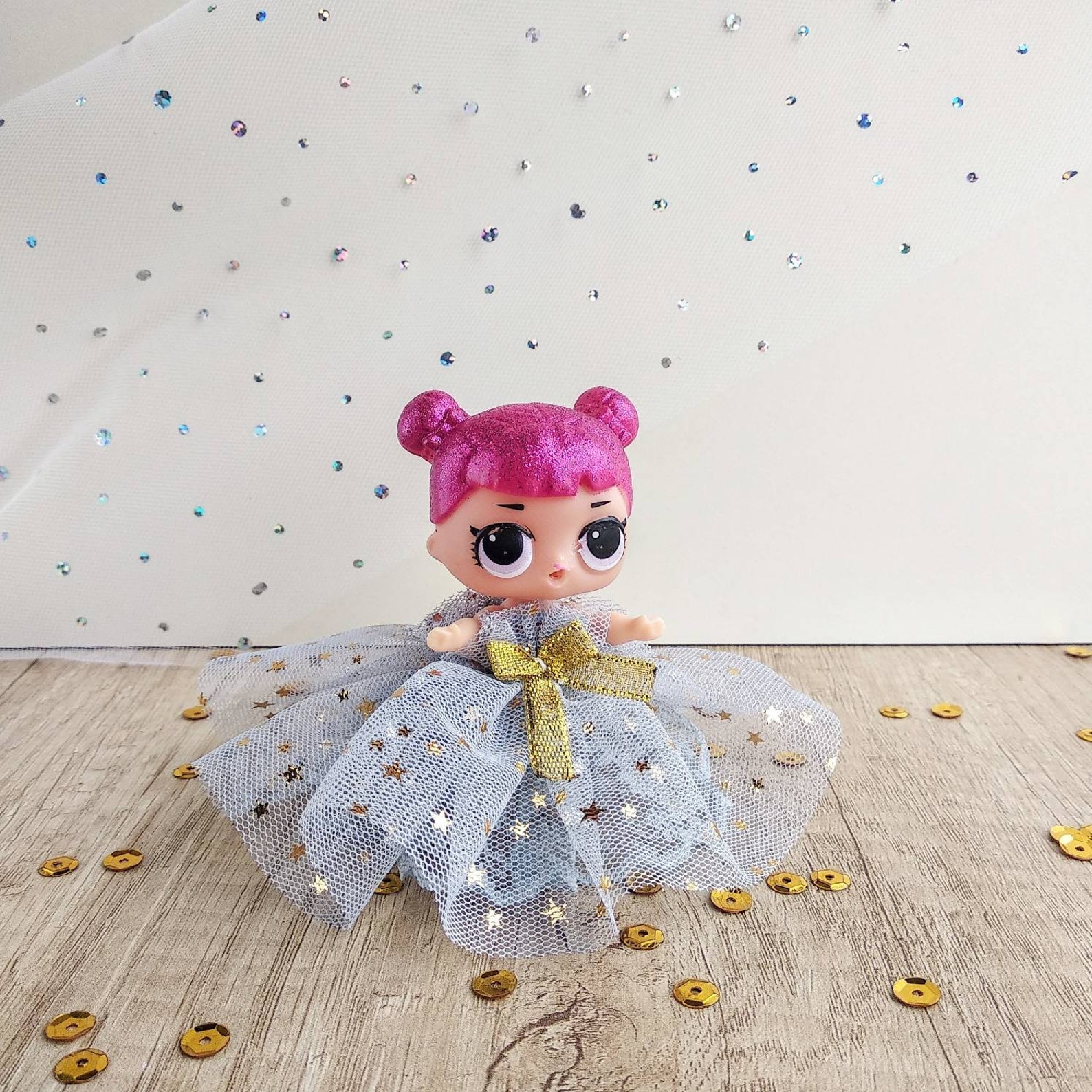 Miniature Doll Dress Doll Outfit Tiny Doll Dress Lace Doll - Etsy